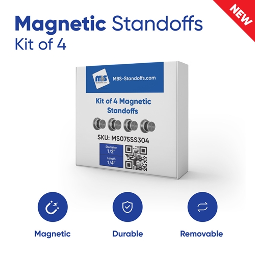 Encompass-More, Inc. | 1/2" x 9/16" Magnetic Standoff Kit